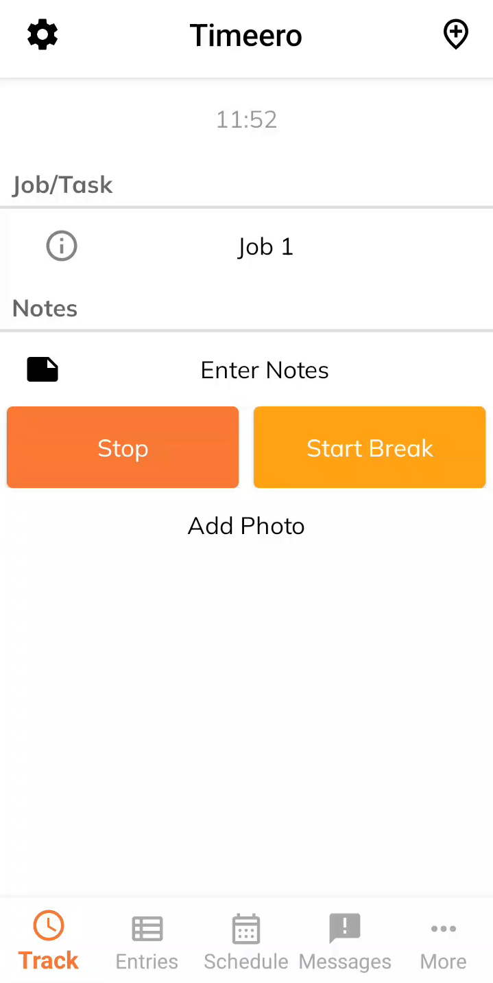 Time Off on the Mobile App