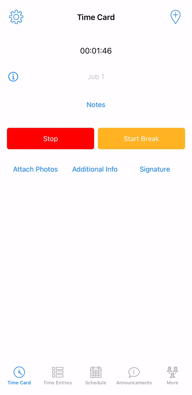 Time Off on the Mobile App